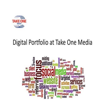Take One Media Brochure | PPTX