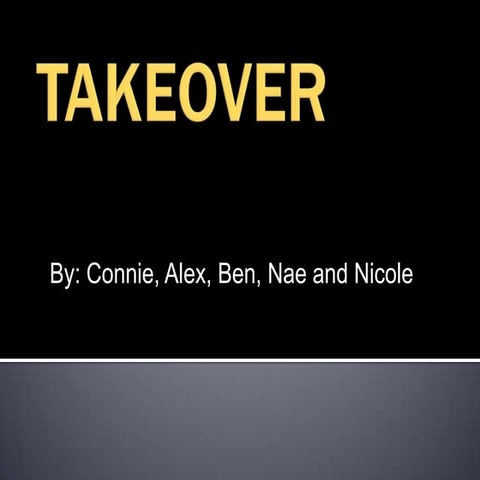 Takeover | PPTX