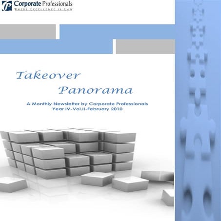 Takeover Panorama Feb2010 | PDF
