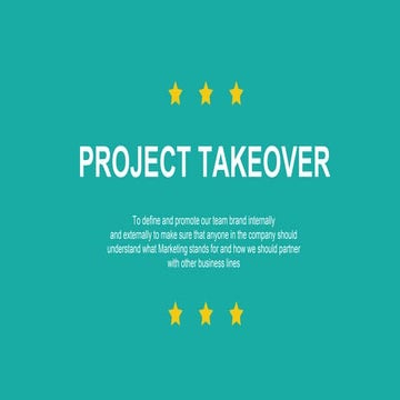 Takeover launch presentation linked in | PPTX | Marketing and ...