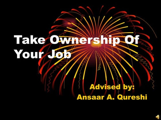 Ownership and Accountability Training Slideshow | PPTX | Parenting ...