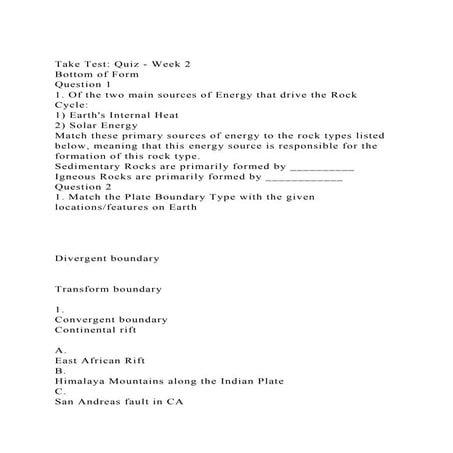 Unit 6 Earth's structure | PPT