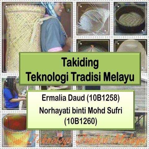 Takiding-teknologi Melayu | PPTX