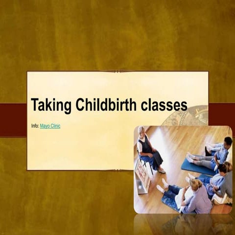 Reasons to-why-childbirth-education-is-important | PPT