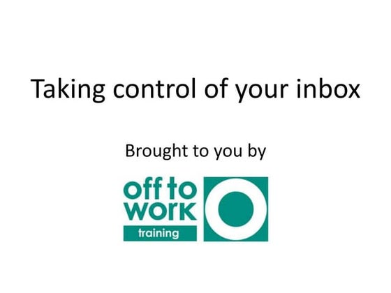 Tired of receiving unnecessary messages | PPT