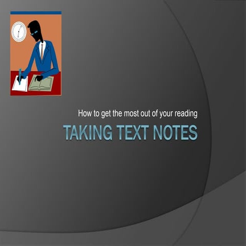 Taking text notes | PDF