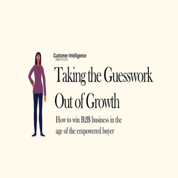 How to Win B2B Business in the Age of the Empowered Buyer | PPT