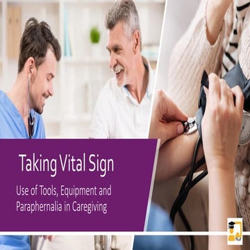 Caregiving Lesson 1 1.3 Taking vital sign | PDF