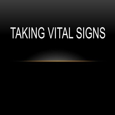English for Nursing Taking vital signs.pptx