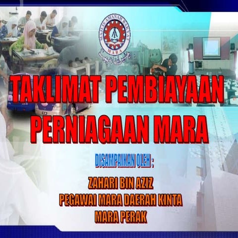 Taklimat pembiayaan mara | PPTX