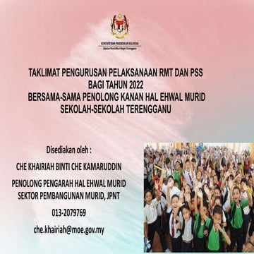 KIT TV PSS KPM TUJUAN, PENGENALAN, ASAS PENUBUHAN | PPTX