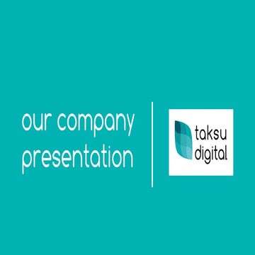 Taksu Digital | Company Presentation | PDF