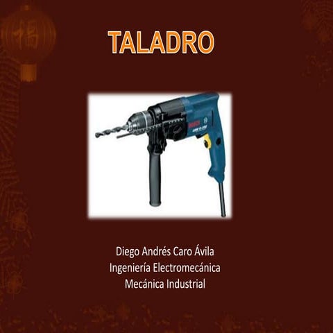 Taladro | PPTX