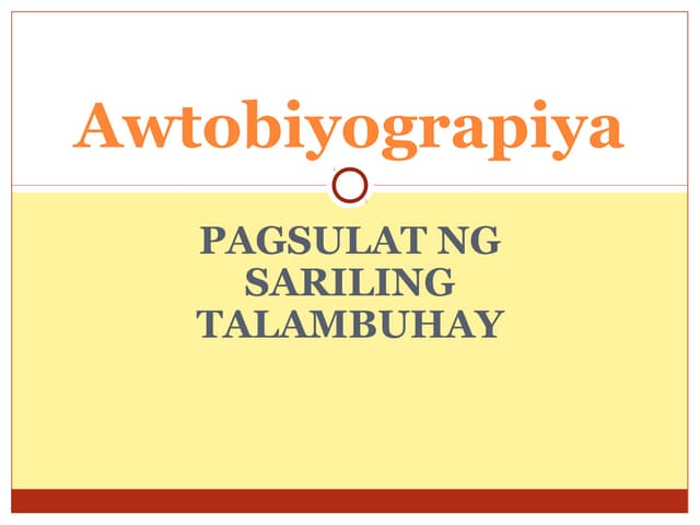 LAS #8 Pagsulat ng Talambuhay - Filipino 4 | PPTX