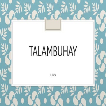 FILIPINOFILIPINOLESSON RITALAMBUHAY.pptx