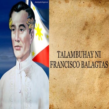 FLORANTE AT LAURA (TALAMBUHAY NI FRANCISCO BALAGTAS) | PPTX