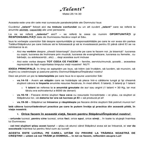 Talanti | DOC