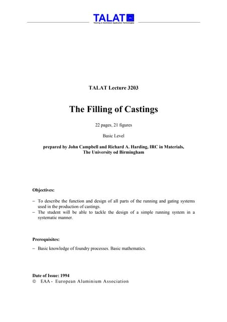 Copper continuous casting | PDF