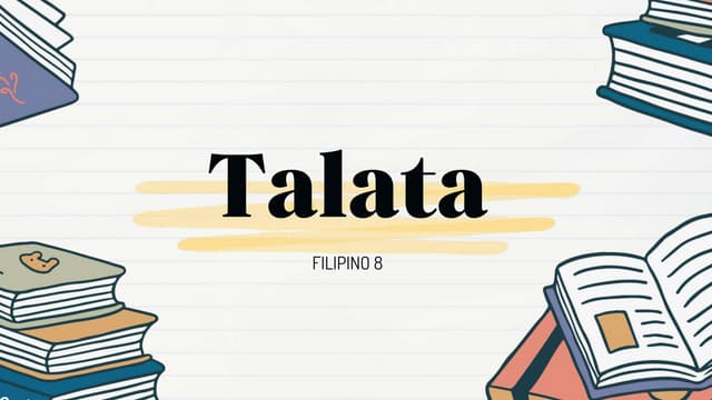 Talata | PPTX