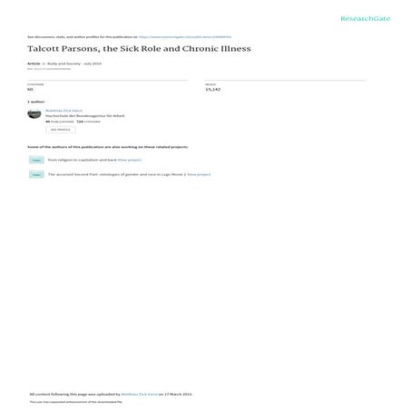 Talcott parsons _the_sick_role_and_chronic_illness-libre | PDF