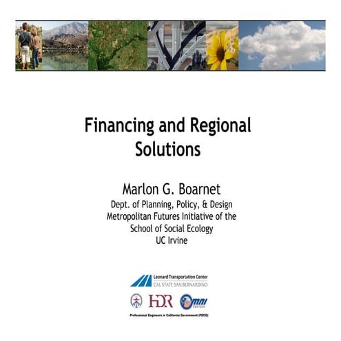 LTC, Annual Forum, The Implementation of Visions for Regional Economic ...