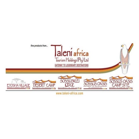 Taleni Africa - Legendary Destinations, Namibia | PPT