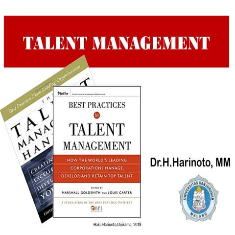 Talent Management inti dari konsep Human Capital | PPTX