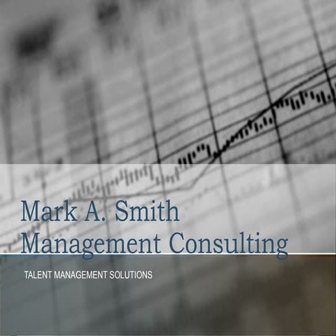 Mark A. Smith Management Consulting | PPT