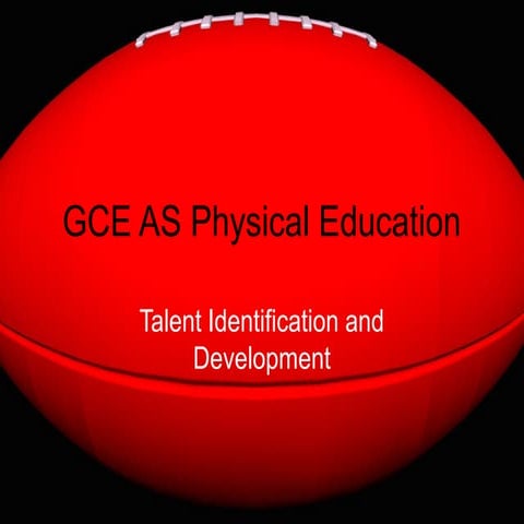 AS PE - Talent ID | PPT
