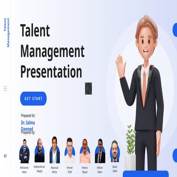 Talent Management presentation in MBA learning PAth | PPTX