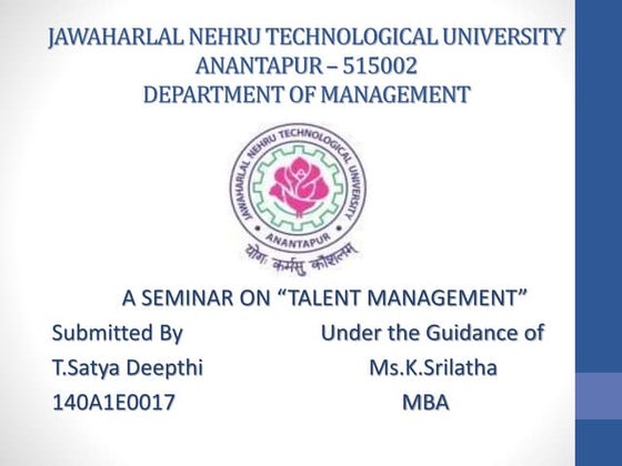 Talent Management Institute (TMI) | PDF | Careers