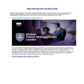 Talent Management Institute (TMI) | PDF