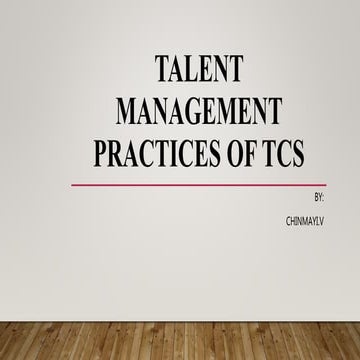 Talent management practices | PPT