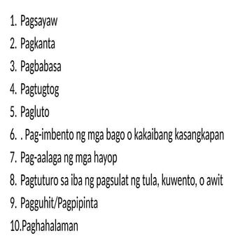 Grade 7 WEEK 3 - Talento at Kakayahan | PPTX