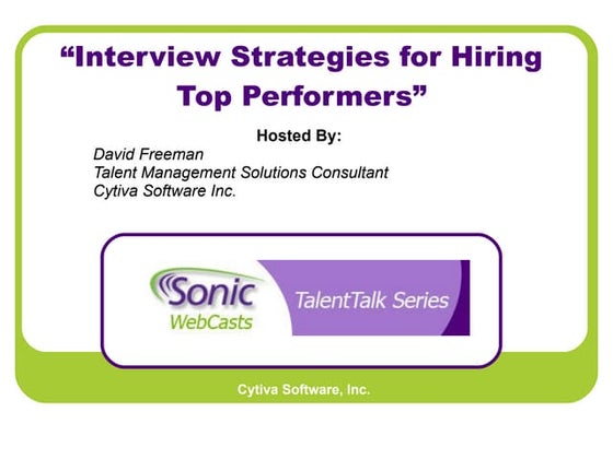 Interview Training for Hiring Managers | PPT | Resume Writing and ...