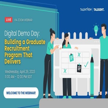 TalentView Digital Demo Day: Building Graduate Recruitment Programs ...