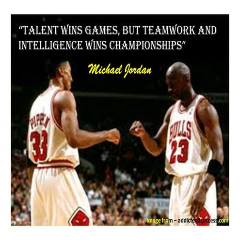 Talent vs Teamwork and collboration | PDF