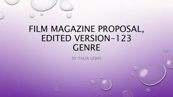 media task 3 presentation (2).pptx | Movies | Entertainment