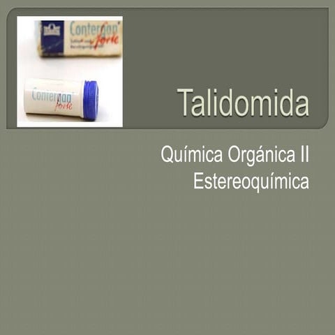 Talidomida | PPTX