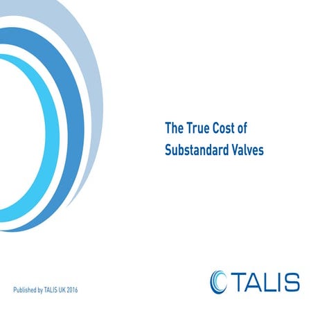 Talis UK Totex Report 2016 | PPT