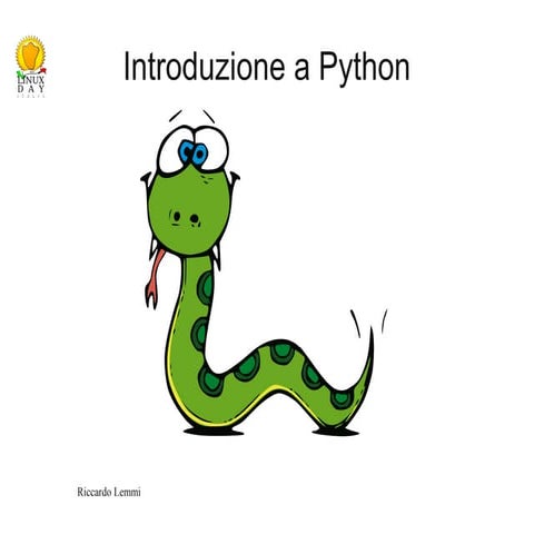 Introduzione a Python | PDF