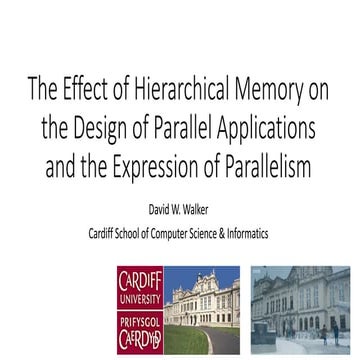 The Effect Of Hierarchical Memory On The Design Of Parallel Algorithms 2466