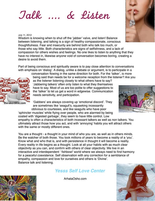 Types of Listeners ppt from English subject | PPTX