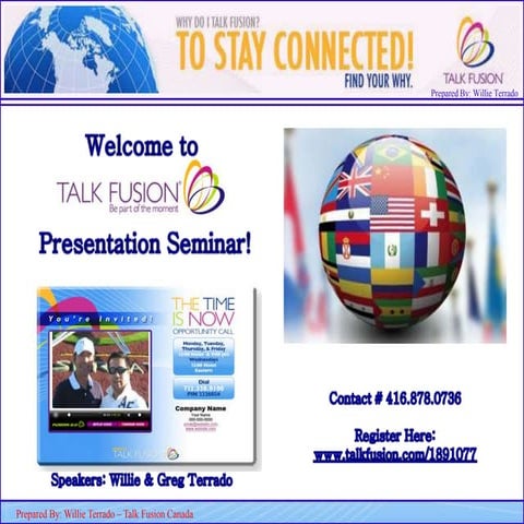 Talk fusion Presentation | PPTX