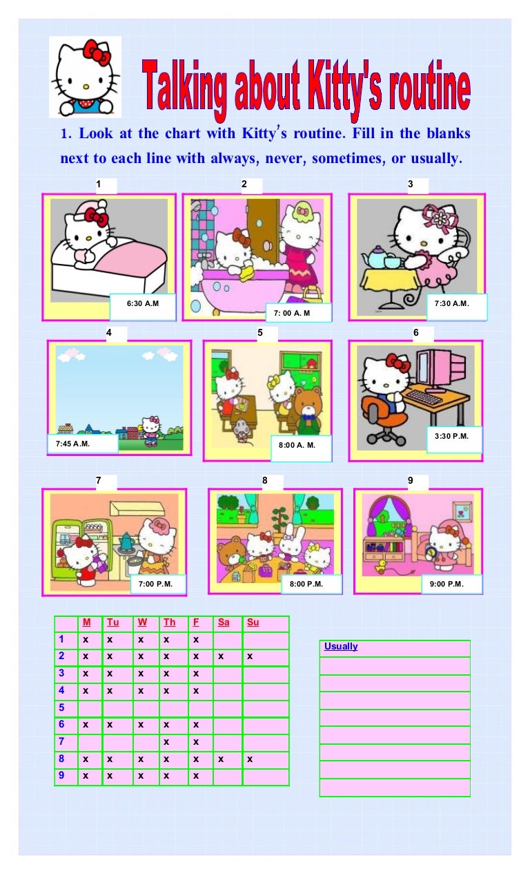 Talking About Daily Routine talking-about-daily-routine