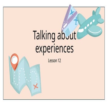 Talking about experiences-B1 English class.pptx