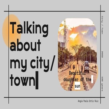 Talking about my city.pptx