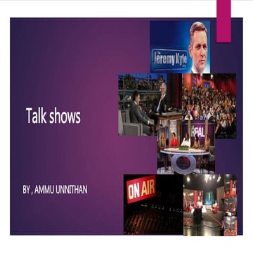 Talk show | PPT