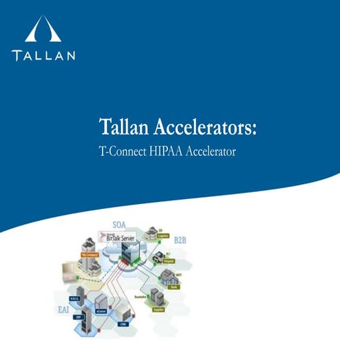Tallan T-Connect HIPAA Accelerator | PPTX | Databases | Computer ...