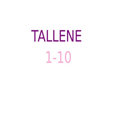 Tallene 1 10 | PPT